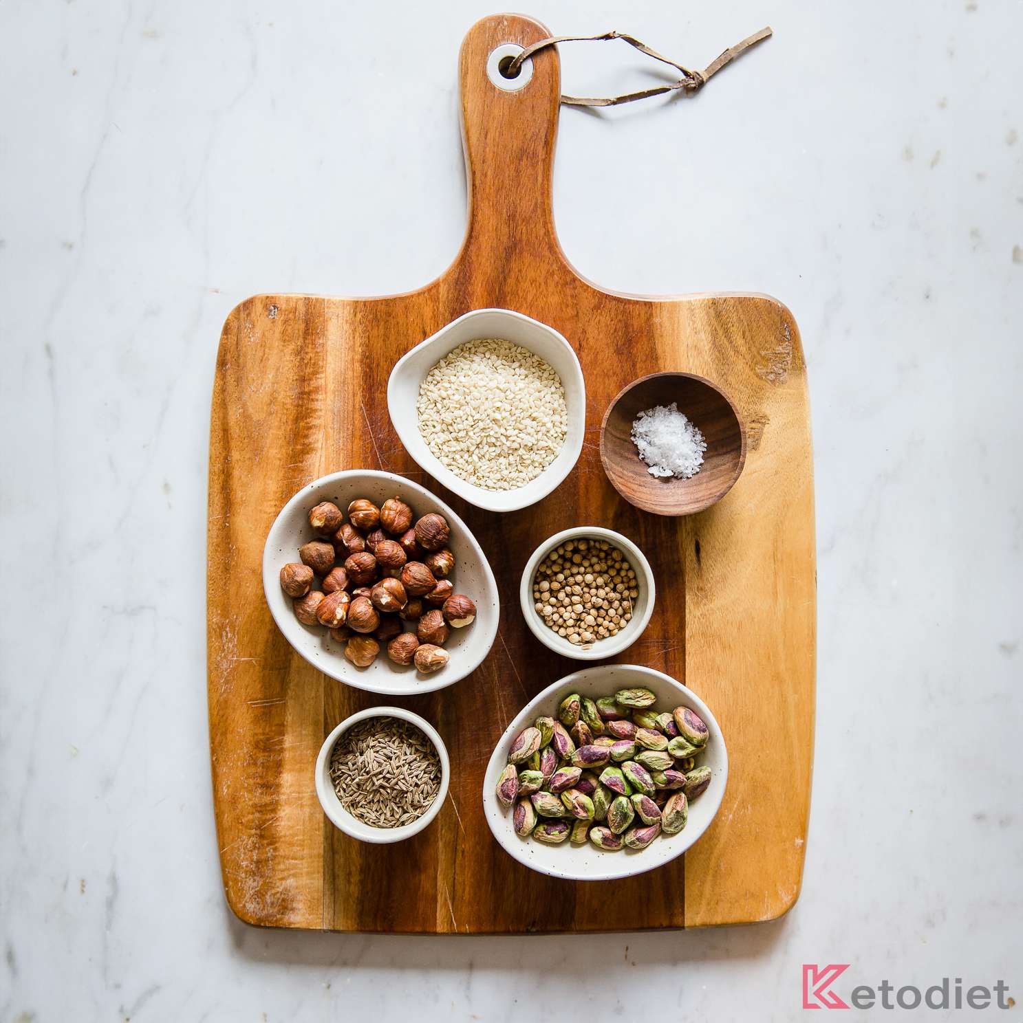 How To Make Dukkah with Roasted Nuts and Seeds | KetoDiet: Real Food ...