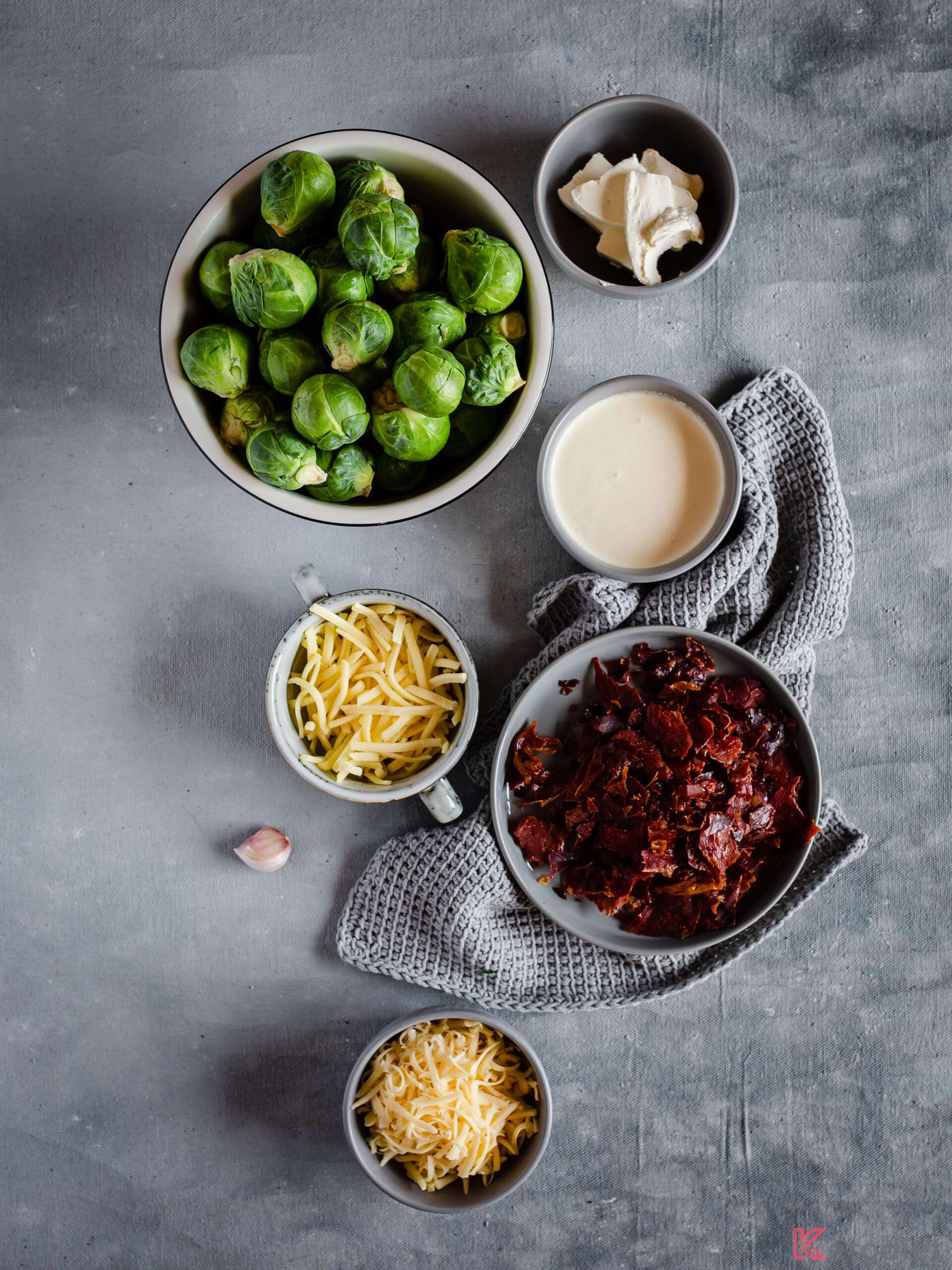 Roasted Brussels Sprouts with Swiss Cheese and Pancetta | KetoDiet ...
