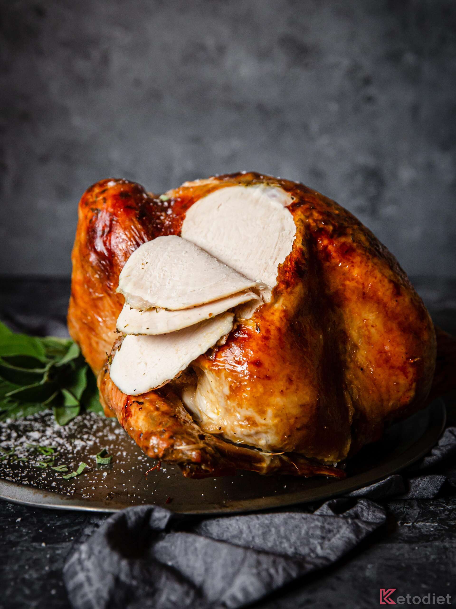 The Best Roast Turkey Recipe for Holidays | KetoDiet: Real Food, Real ...