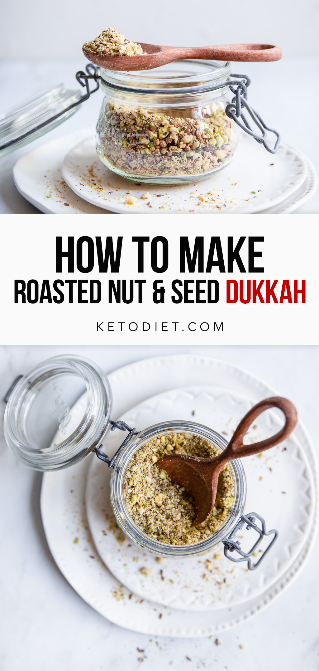 How To Make Dukkah with Roasted Nuts and Seeds | KetoDiet: Real Food ...