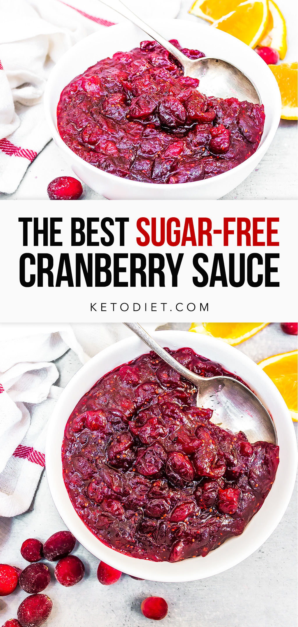 The Best Sugar-Free Cranberry Sauce | KetoDiet: Real Food, Real Results